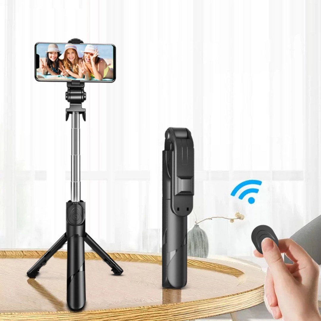 R1 Multifunctional Selfie Stick Tripod with Fill Light & Bluetooth ...