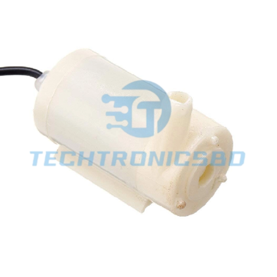 6V DC Water Pump Motor – Mini Submersible Pump for Arduino, ESP32 ...