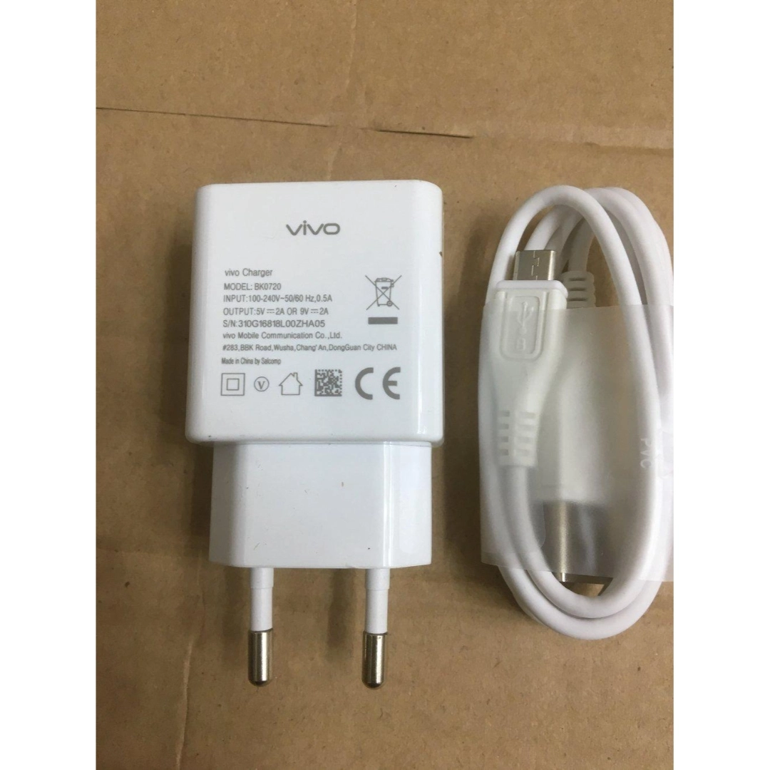 Vivo Usb fast Charger Adaptor With Cable for all Vivo phones