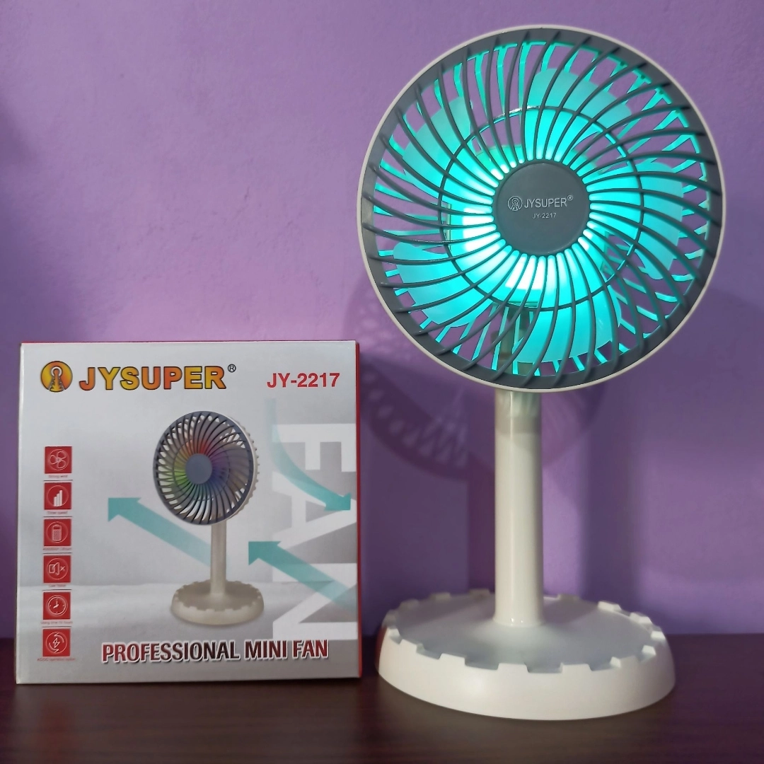 Joy Super Jy - 2217 professional rechargeable portable mini 12.5 inch fan