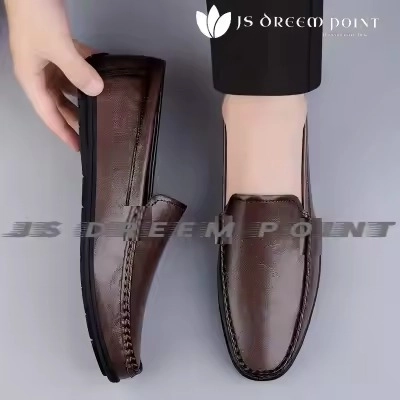 New High Quality JS Leather JS-2025006 Slip Moccasins Loafers Casual ...