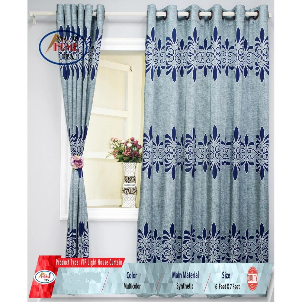 HOME TEX Synthetic Curtain Door Window Porda---6 Kuchi