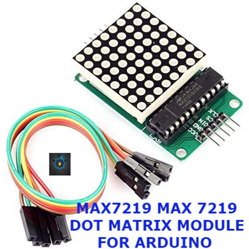 MAX7219 MAX 7219 Dot Matrix Module For Arduino Microcontroller 8x8 Dot ...