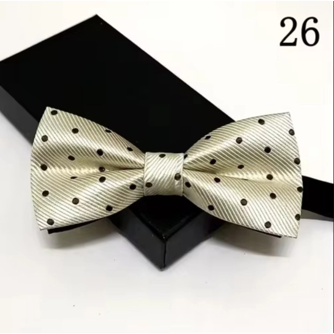 Luxury Printed Adjustable Size Formal Print Bow Tie Neckties For Men ...