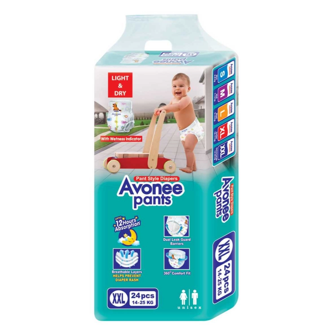 Avonee Pants Baby Diaper Extra Large XXL (14-25KG) 24PCS