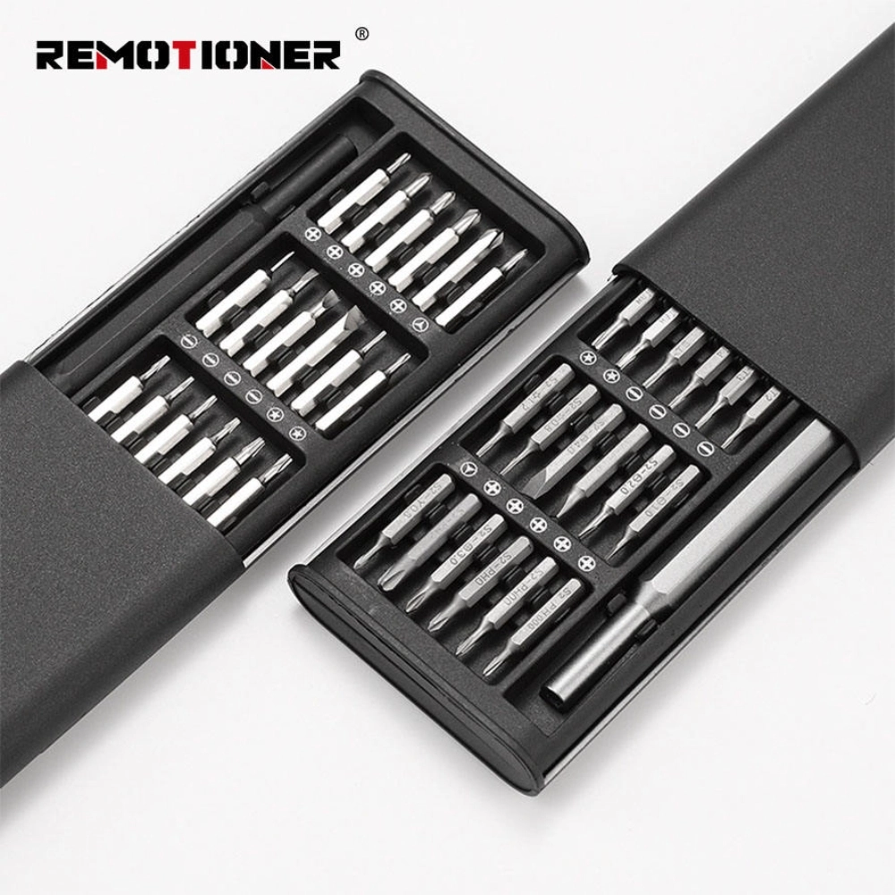 24 in 1 Precision Magnetic Screw Driver Bits Repair Multi-set Mobile ...