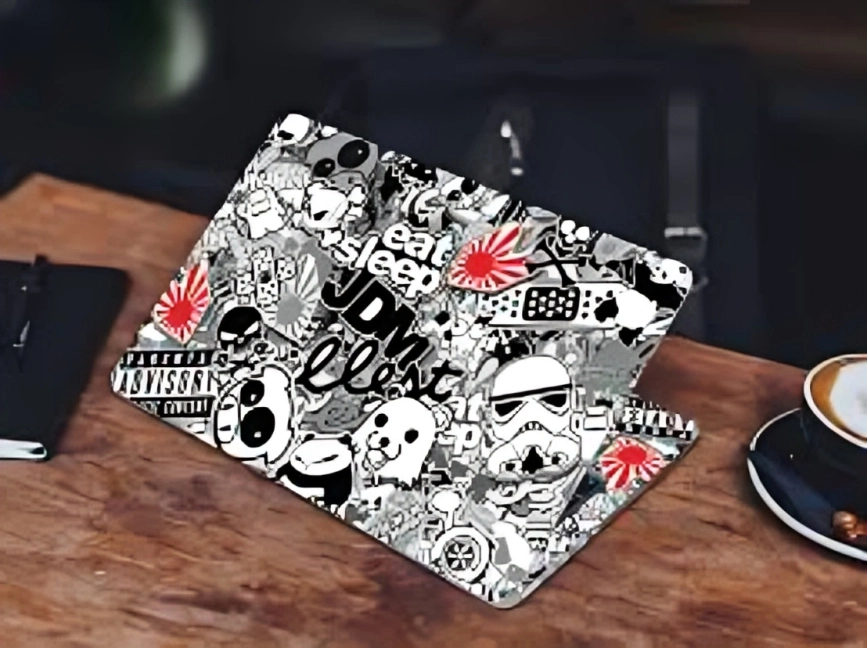 AR - 840 EAT SLEEP JDM Laptop Sticker Laptop Skin Sticker & Laptop Skin ...