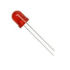 8mm Red LED Light for DIY | Hobby | Automation and Arduino Projects- 10 pcs