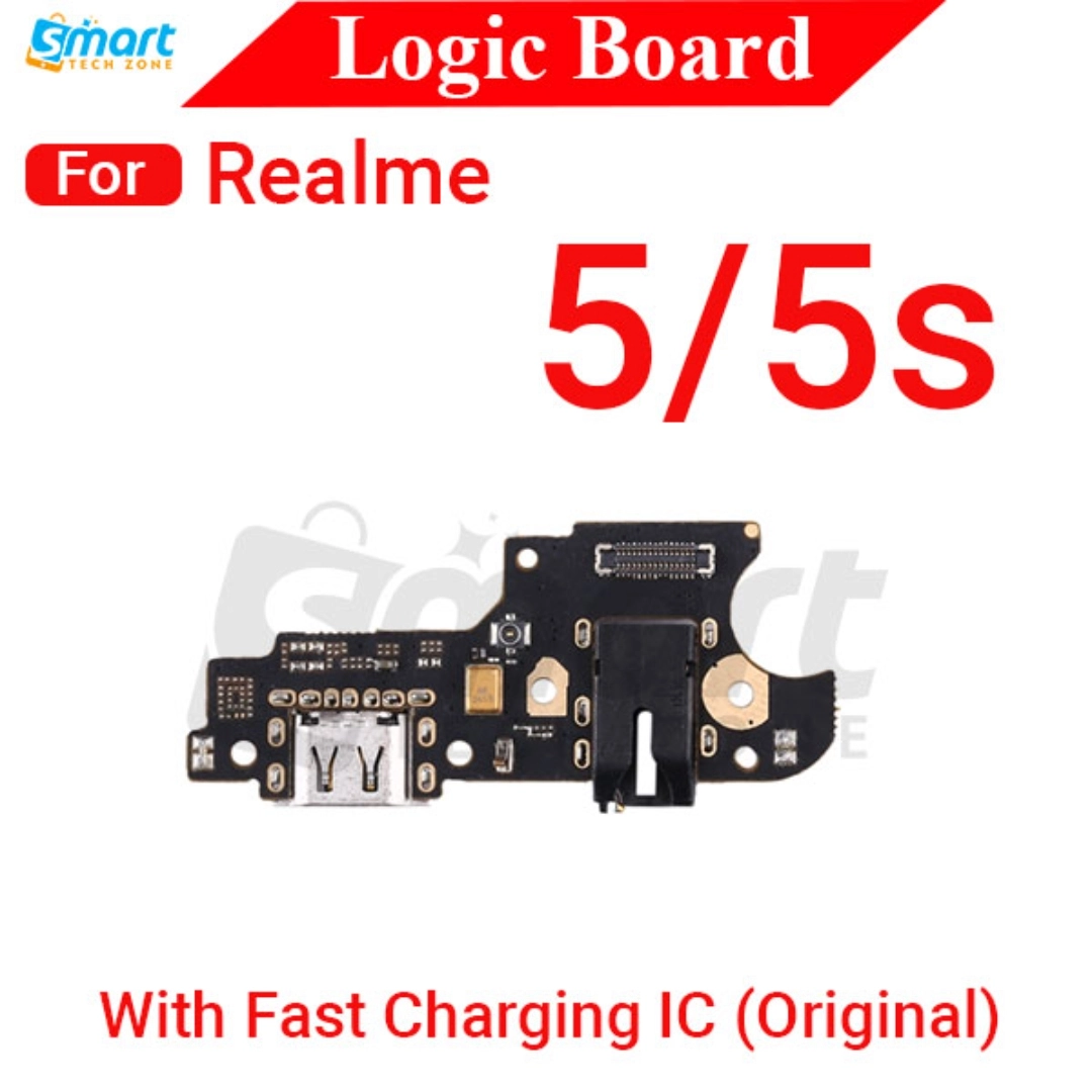 Charging Logic Board For Realme 5/ 5s Charging Port USB Plug PCB Dock ...