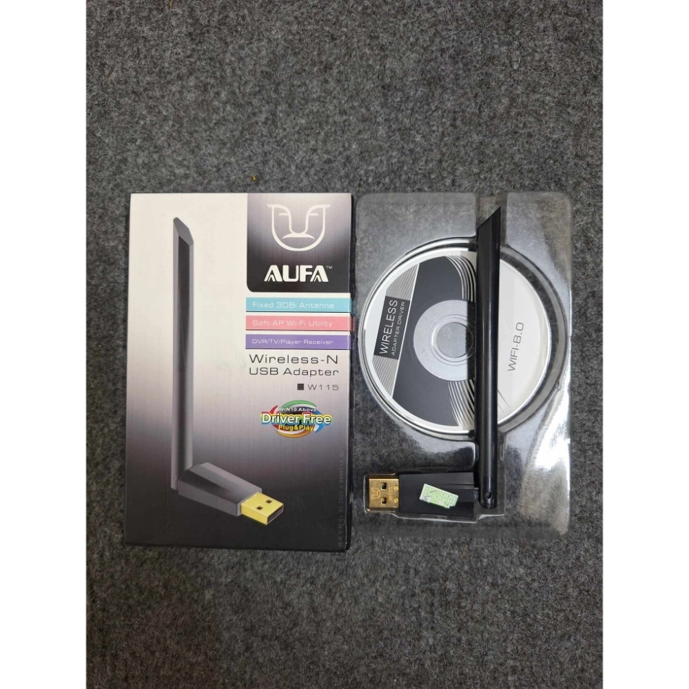 Aufa-Net W115 Usb Wifi Antenna Receiver Adapter For Laptop Computer ...
