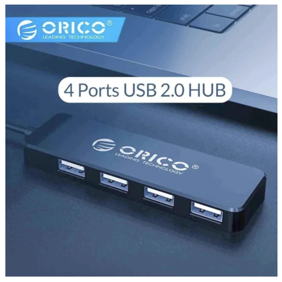Orico Fl01 4 Port Usb 2.0 Hub With Portable Extension Cable High Speed ...