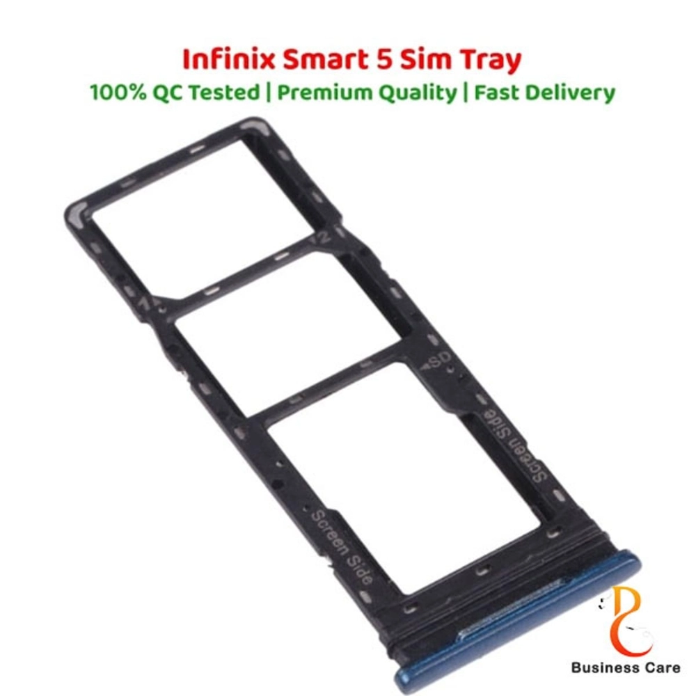 SIM Card Holder Tray for Infinix smart 5 2020-Blue-White-Green-Black