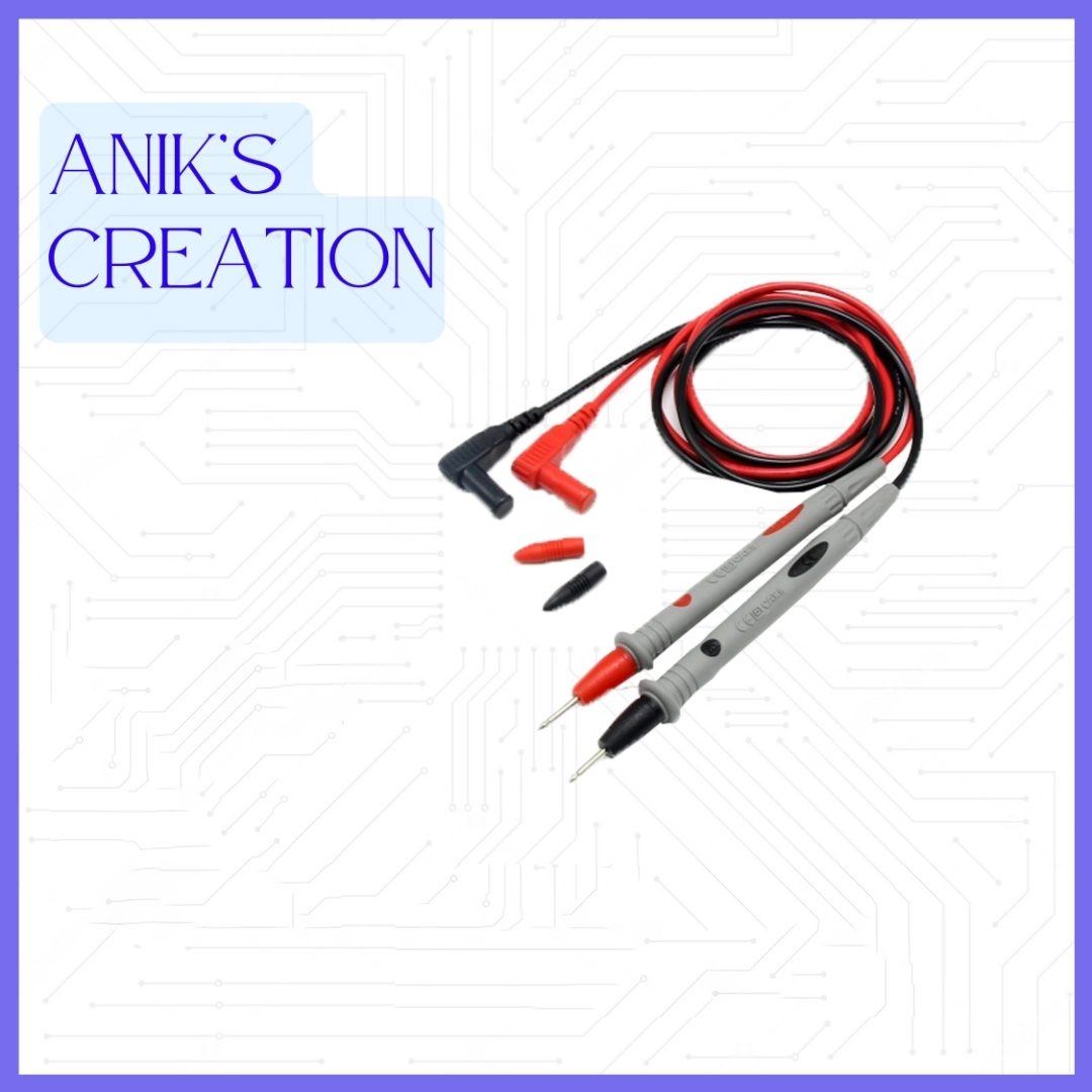 Meter Probe 10A 1000V for Digital Multimeter, Test Probe For Digital ...