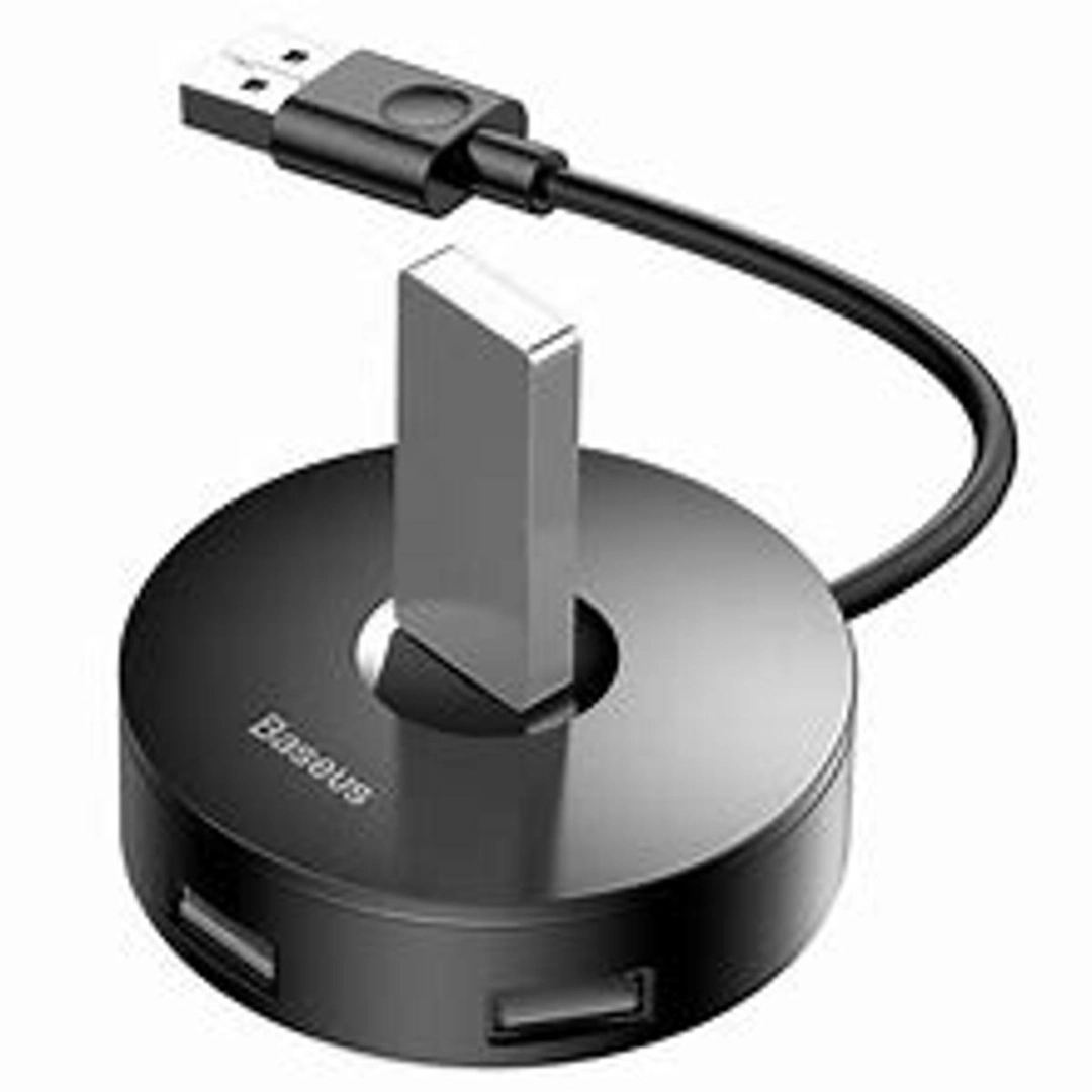 BASEUS ROUND BOX 4-PORT USB 3.0 HUB WITH USB-C CABLE