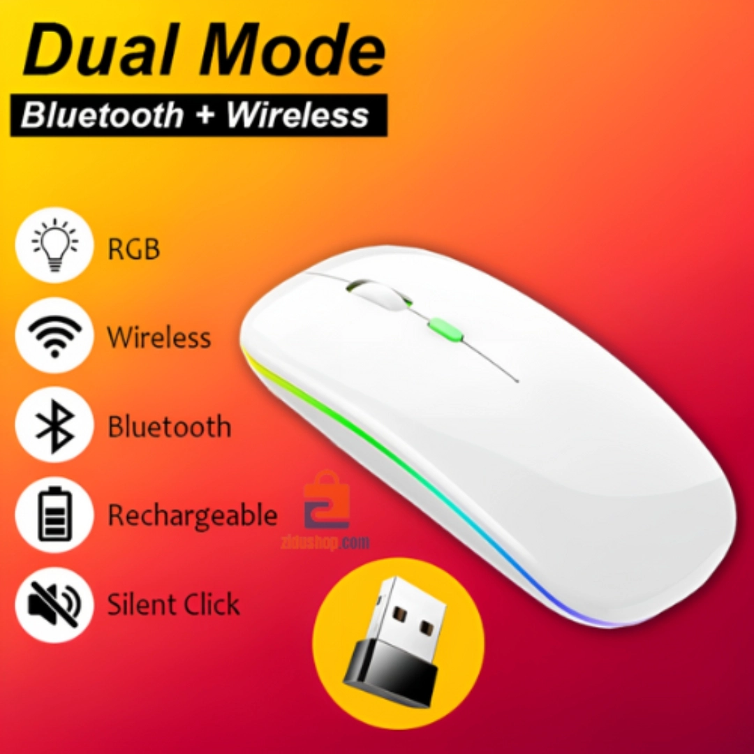 Wareless Bluetooth Mouse For Smartphone Laptop & Computer