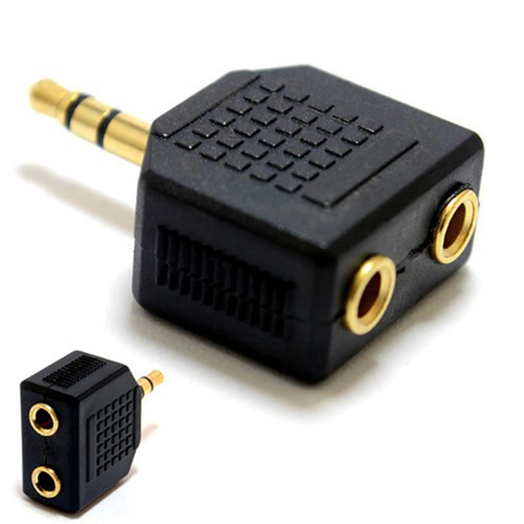 Splitter Cable Adapter for Mp3 Player, Mobile Phone, Laptop, PC ...
