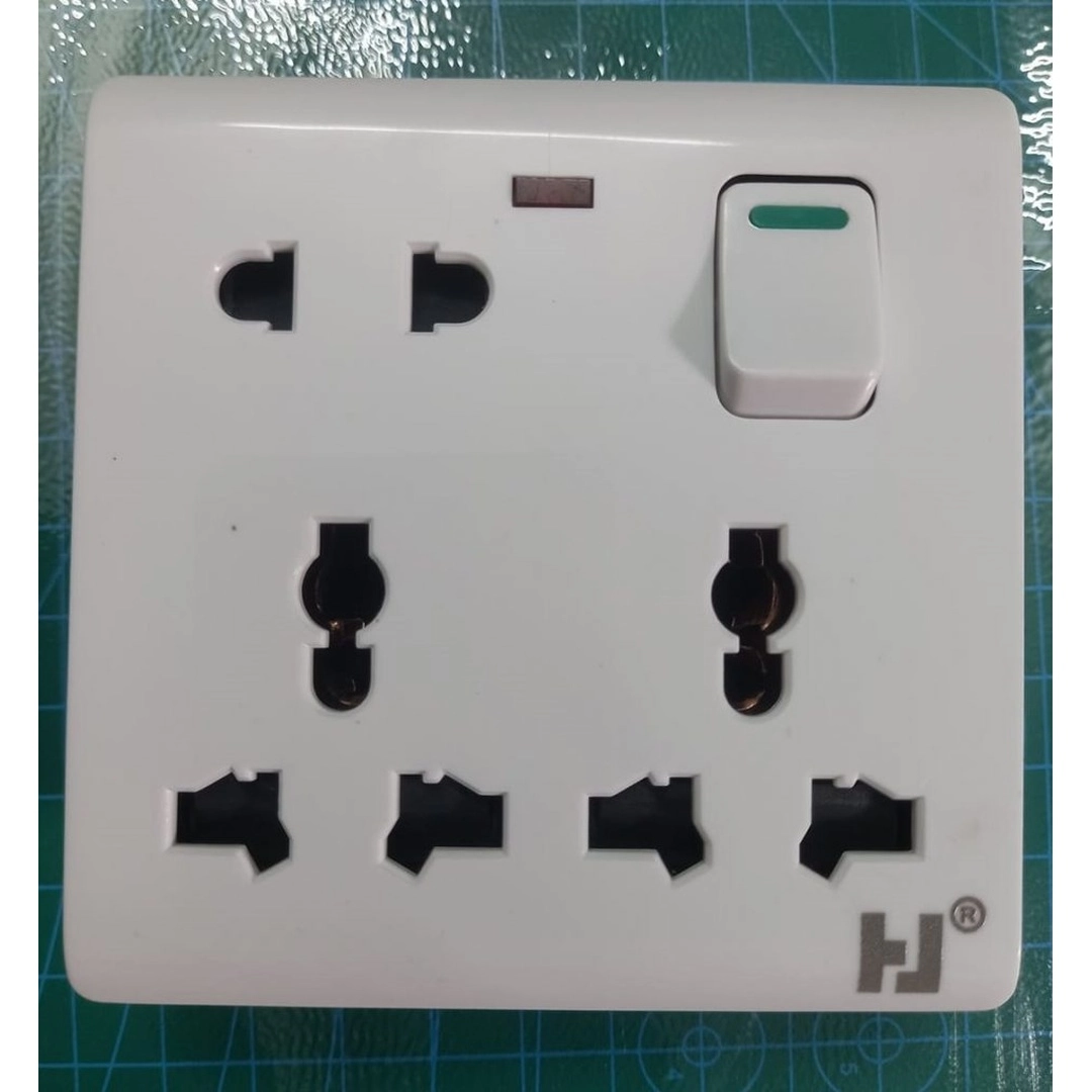 8 Pin Combined Switch Board Power Switch 3Pin 2Pin Combined Socket 250V ...