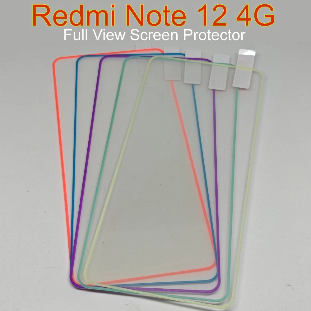 Xiaomi Redmi Note 12 4G Light Luminous Screen Protector Glow in Dark ...
