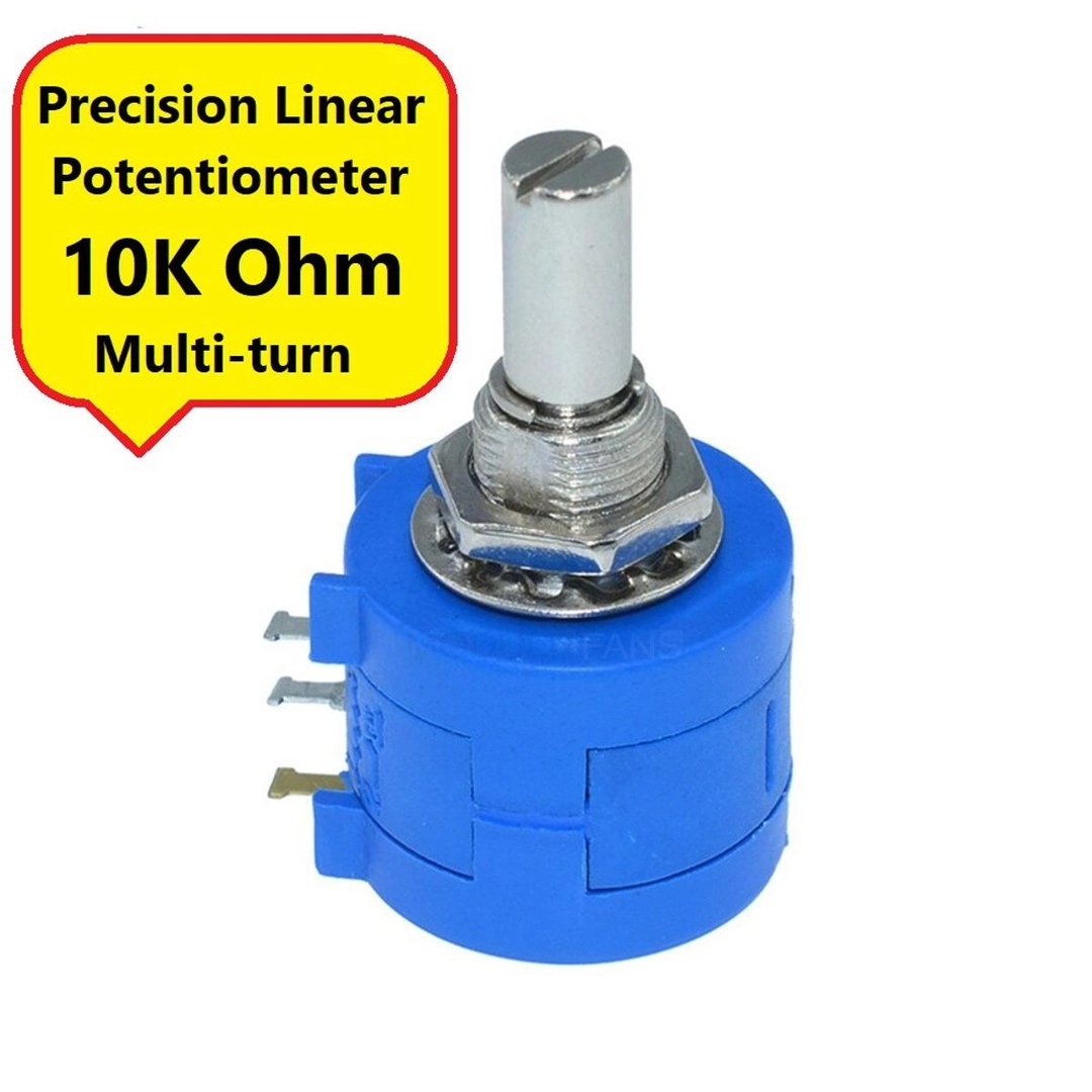 Multiturn Precision 10K 3590S-2-103L Linear Precision Potentiometer 10K ...