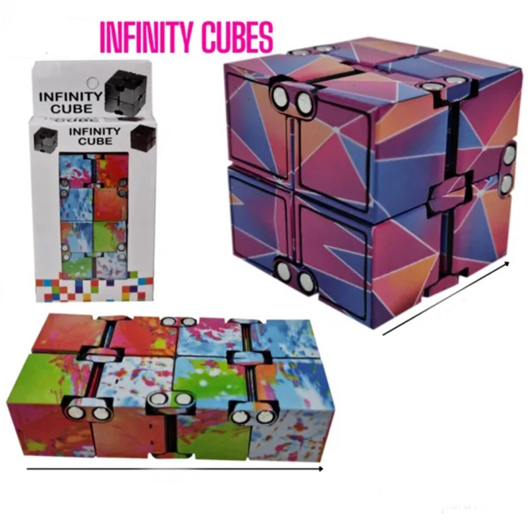 New Infinity Cubes Fidget Toy Sensory Phasing Games Great Value