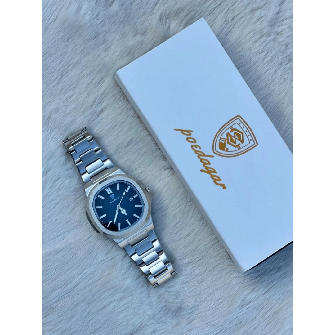 Poedagar 613 Business Quartz Luxury Stainless Steel Watch For Men