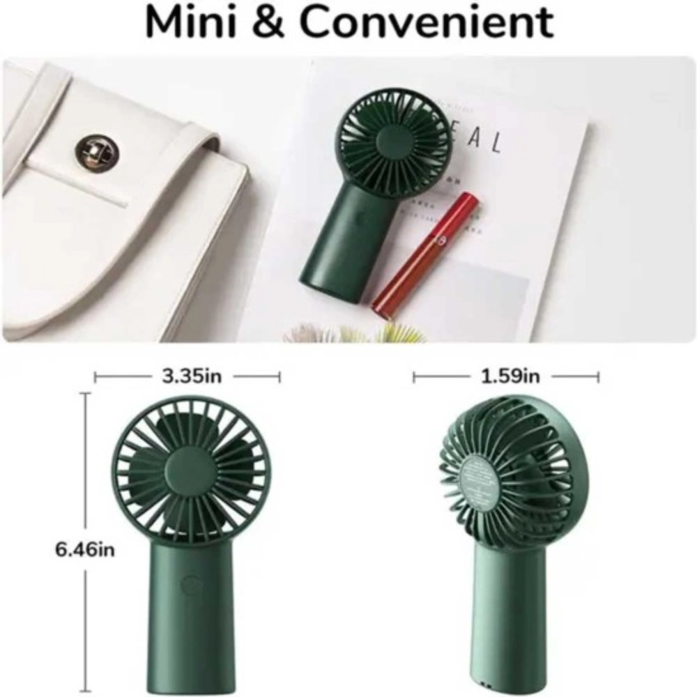 JISULIFE Fa20X Handheld Portable Hand Held Fan 4000mAh