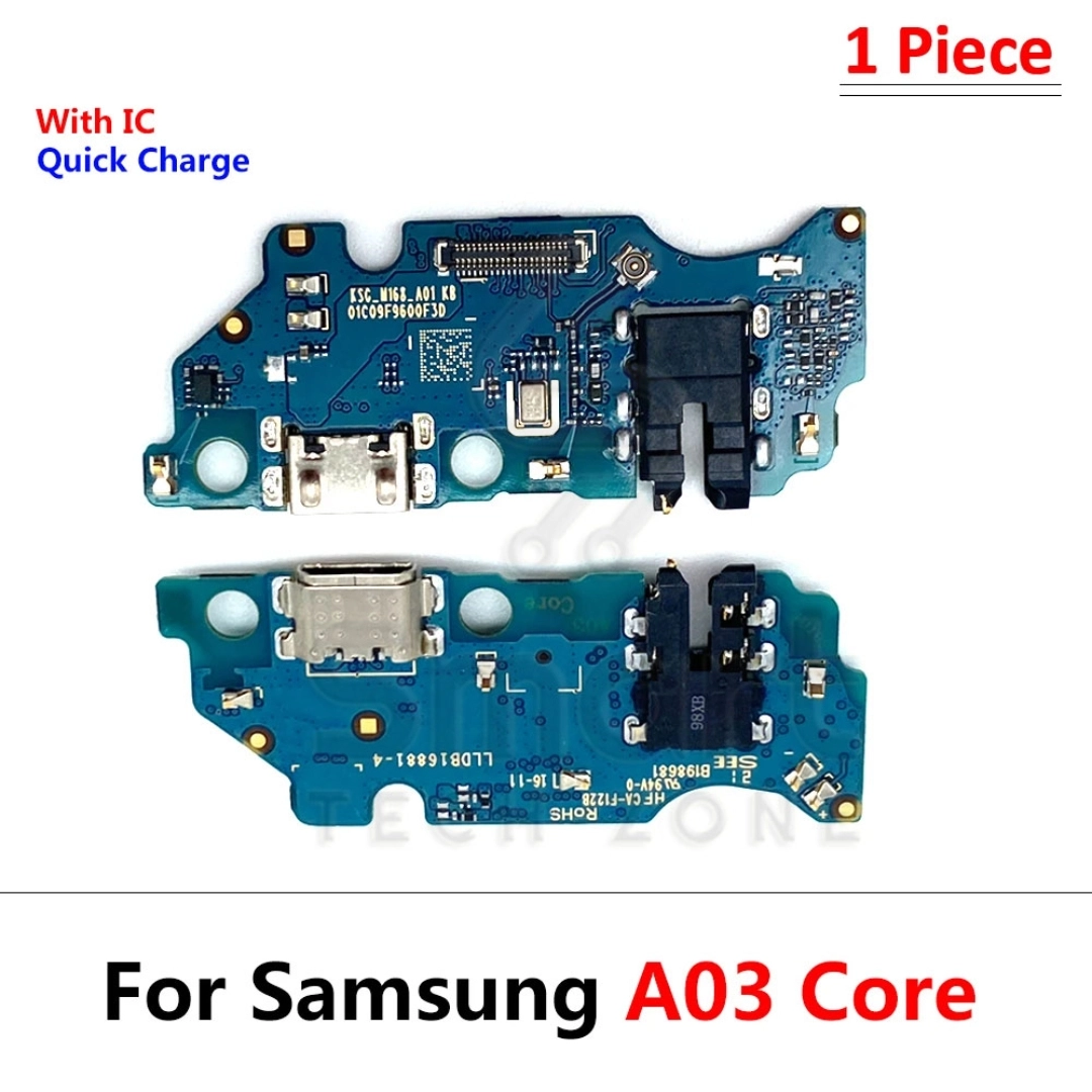 Charging Logic Board For Samsung Galaxy A03 Core Charging Port For (SM ...