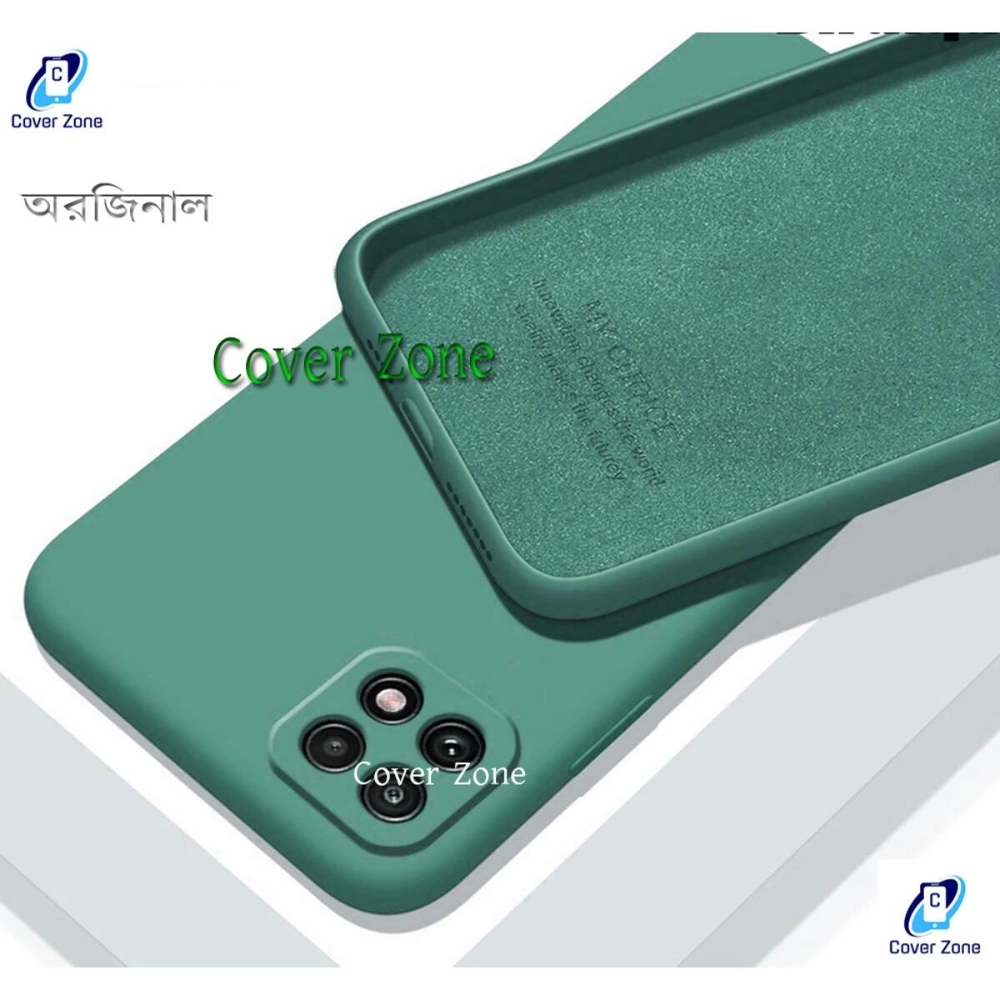 For Realme 8I Heavy Strong Liquid Silicone Soft Gel Rubber Shockproof ...