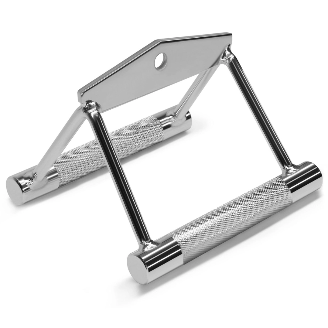 Gym Cable Attachment V Handle Double Row Close Grip Lat Bar - Fit ...
