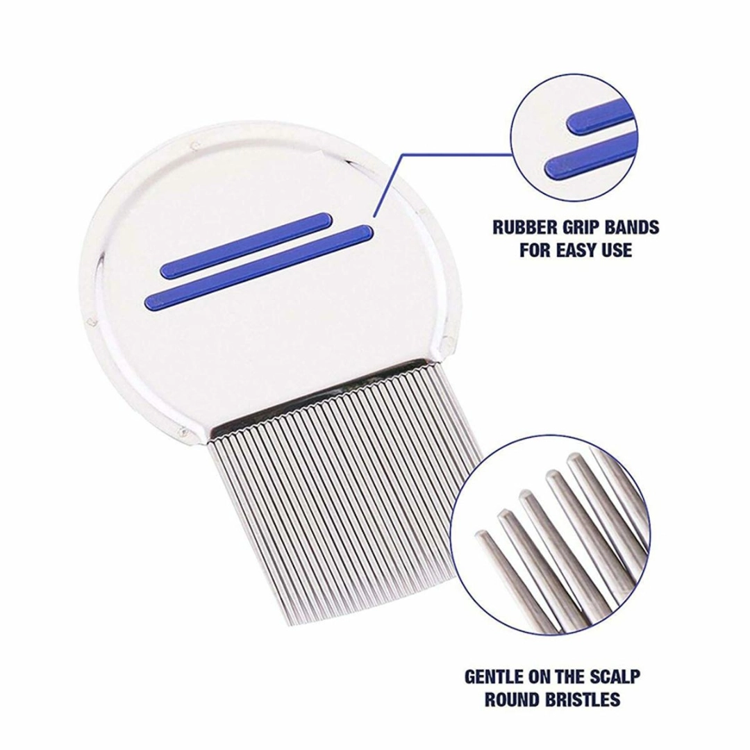 Stainless Steel Terminator Lice Comb Children Hair Removal Headdress ...