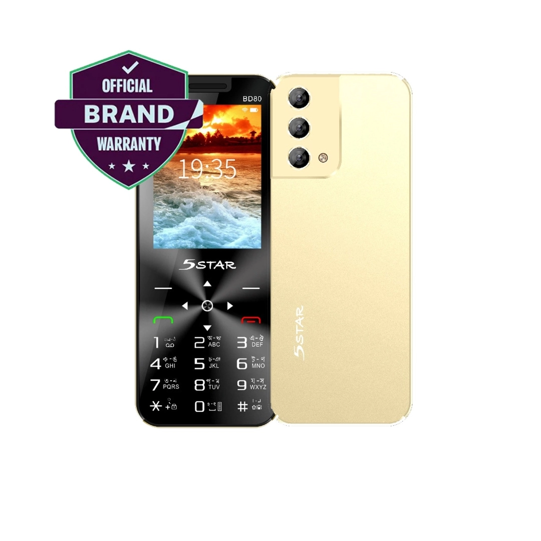 5Star BD80 Mobile 2.8 inch Big Display Type C Port Button Feature ...