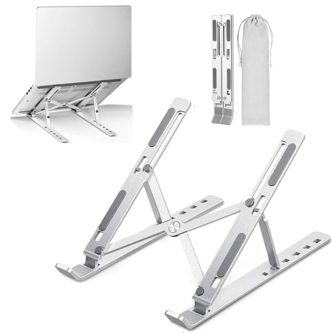 Premium Quality Portable Aluminum Foldable Laptop Metal Stand With ...