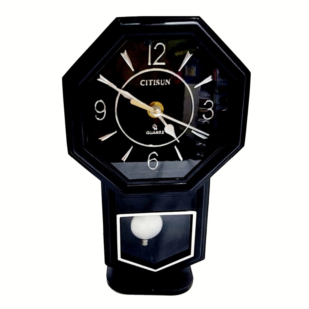 Exclusive Big Size Antique Fiber Made Pendulum Wall Clock