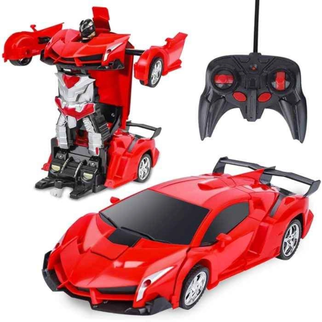 Transform Car Robot, Electronic Remote Control One-Step Automatic ...