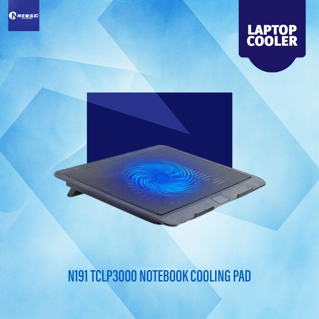 N191 Tclp3000 Notebook Cooling Pad Led Light Fan Usb Mini Laptop Cooler ...