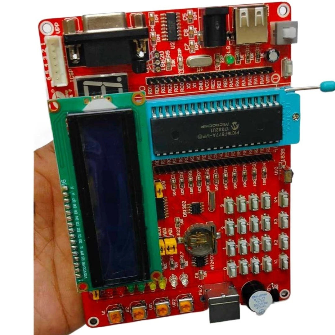 PIC16F877A Development Learning Board PIC USB Programmable MCU ...