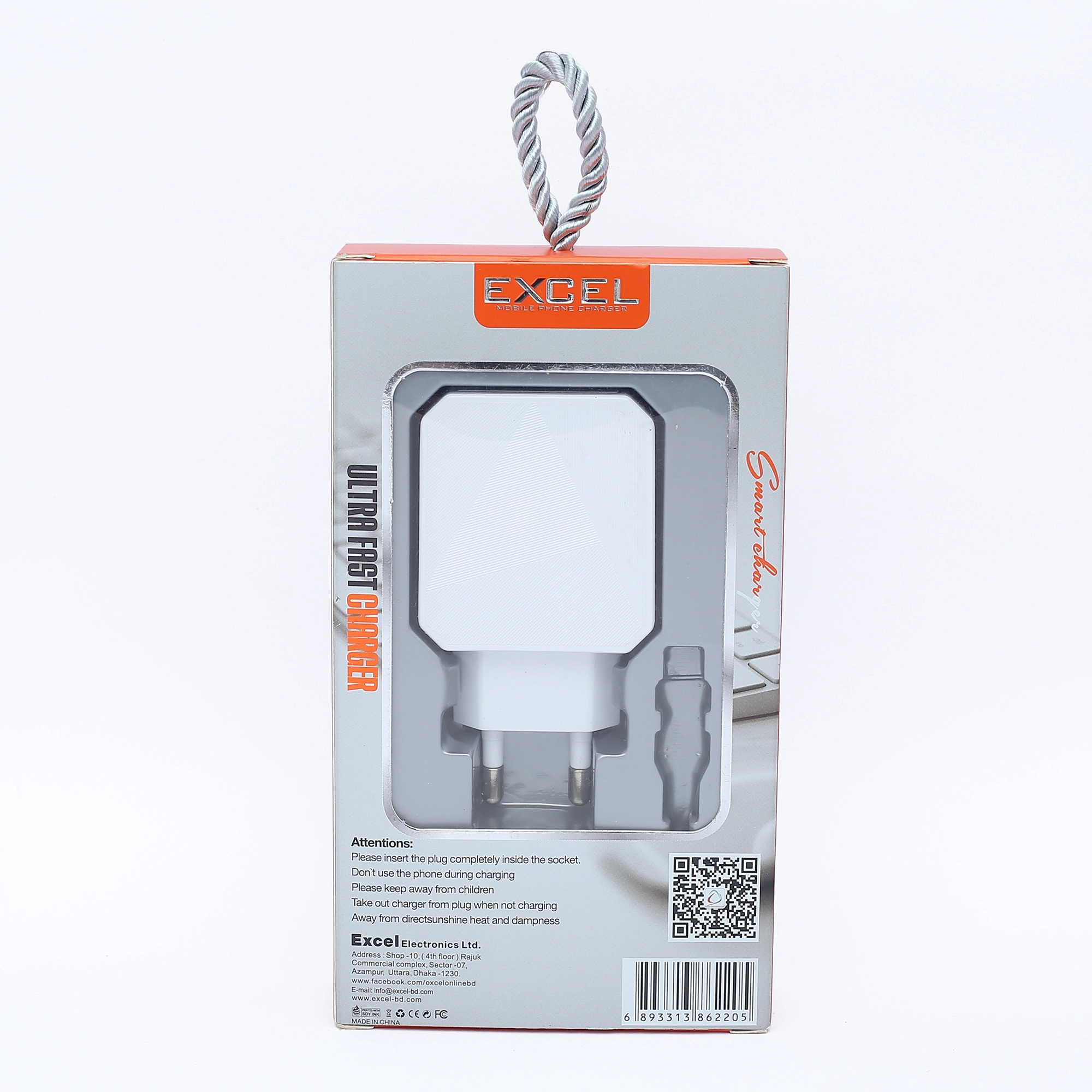 Excel E115 PD 25W 4.5A Output High Quality Ultra Fast Charging Type-C ...