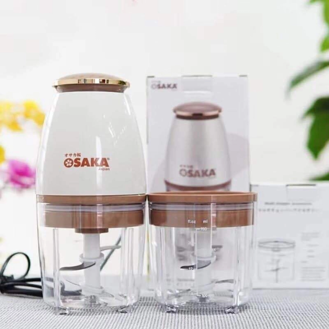 Osaka Electric Meat Grinder 4 Blade Mini Multi-Purpose Food Processor ...