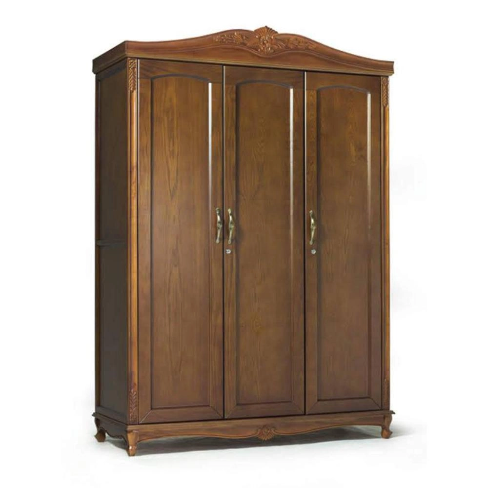 3 Shutter Confidence Almirah Canadian Oak Vinier , A-590