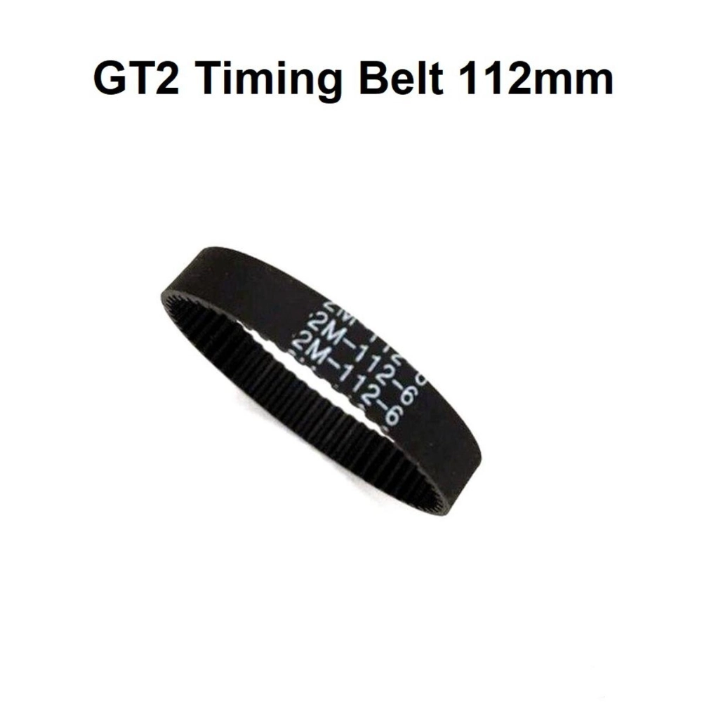 112mm GT2 Timing Belt 112mm Width 6mm Endless Closed Loop Rubber Belt ...