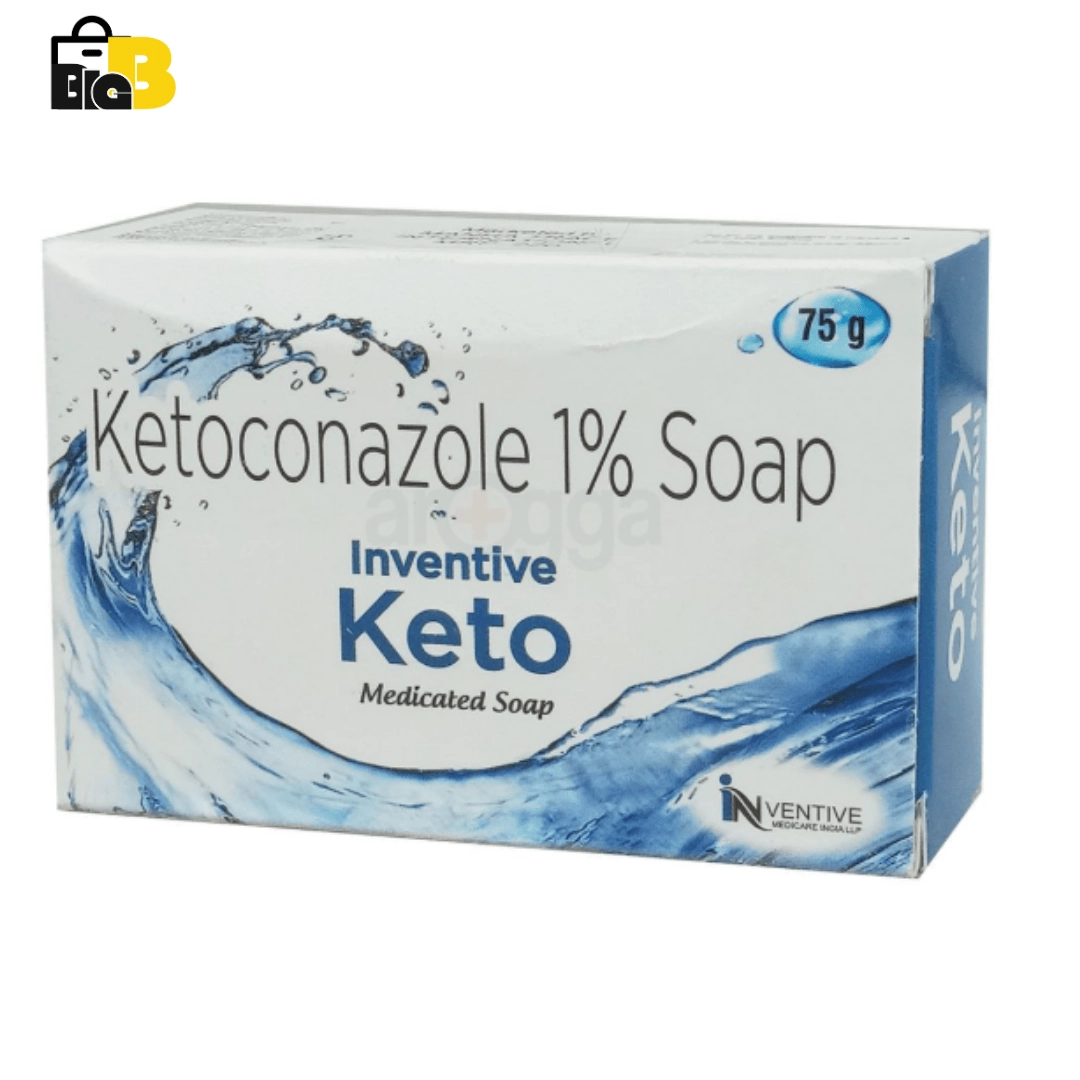 Ketoconazole 1% Medicated Anti-Fungal Soap 75g – Effective for Dandruff ...