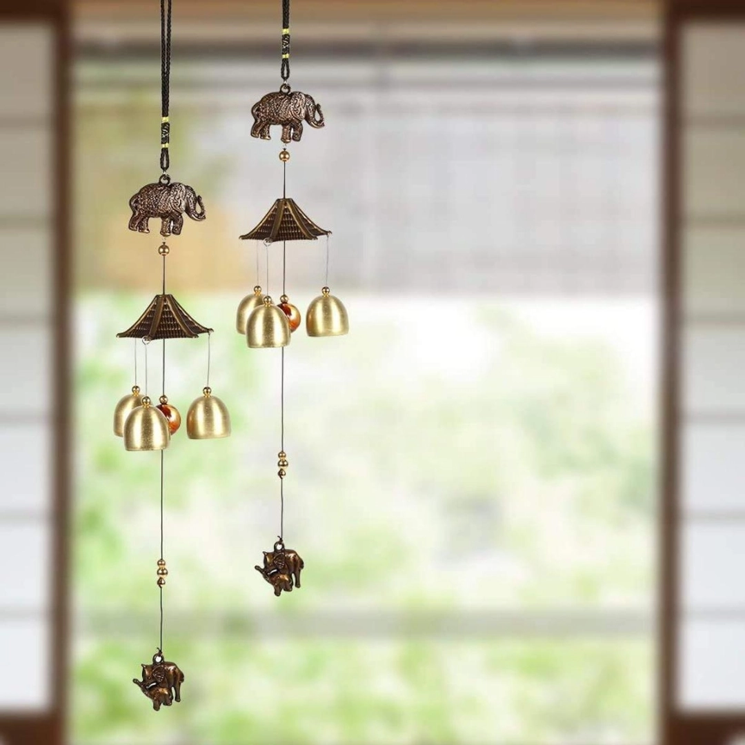 Wind Chime, Metal Vintage Good Luck Wind Chimes for Outdoor Garden ...
