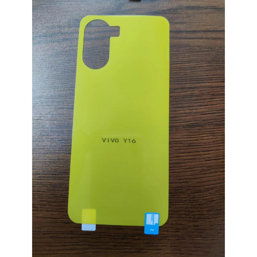 For Vivo Y16 Hd Clear Transparent Scratch Resistant Ultra Thin Back ...