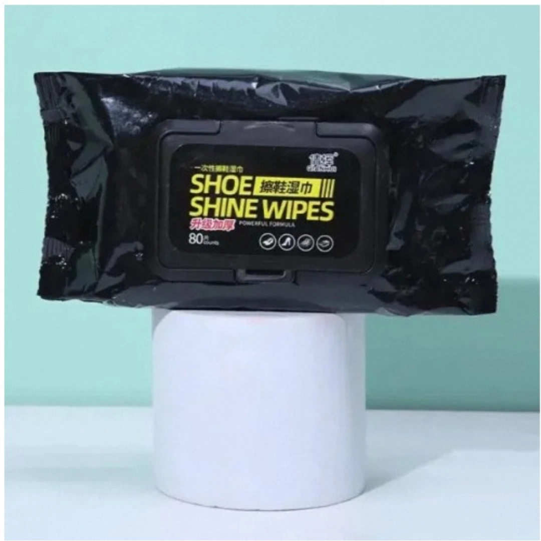 Disposable Shoe Cleaning Wet Wipes For Quick Shine