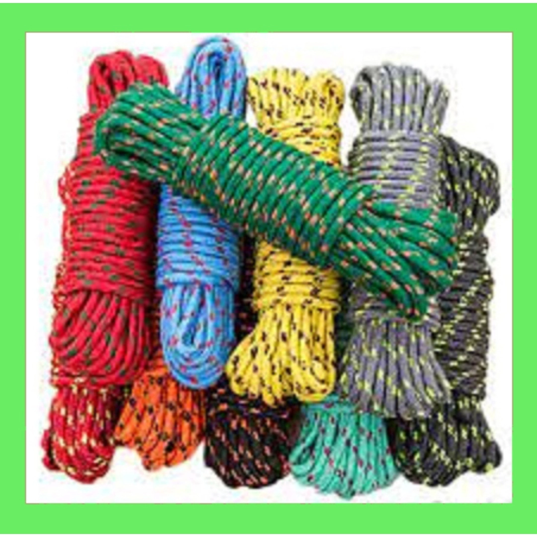 Durable Nylon Washing Clothes Hanging Clothesline - Cloth Rack (Long 30 ...