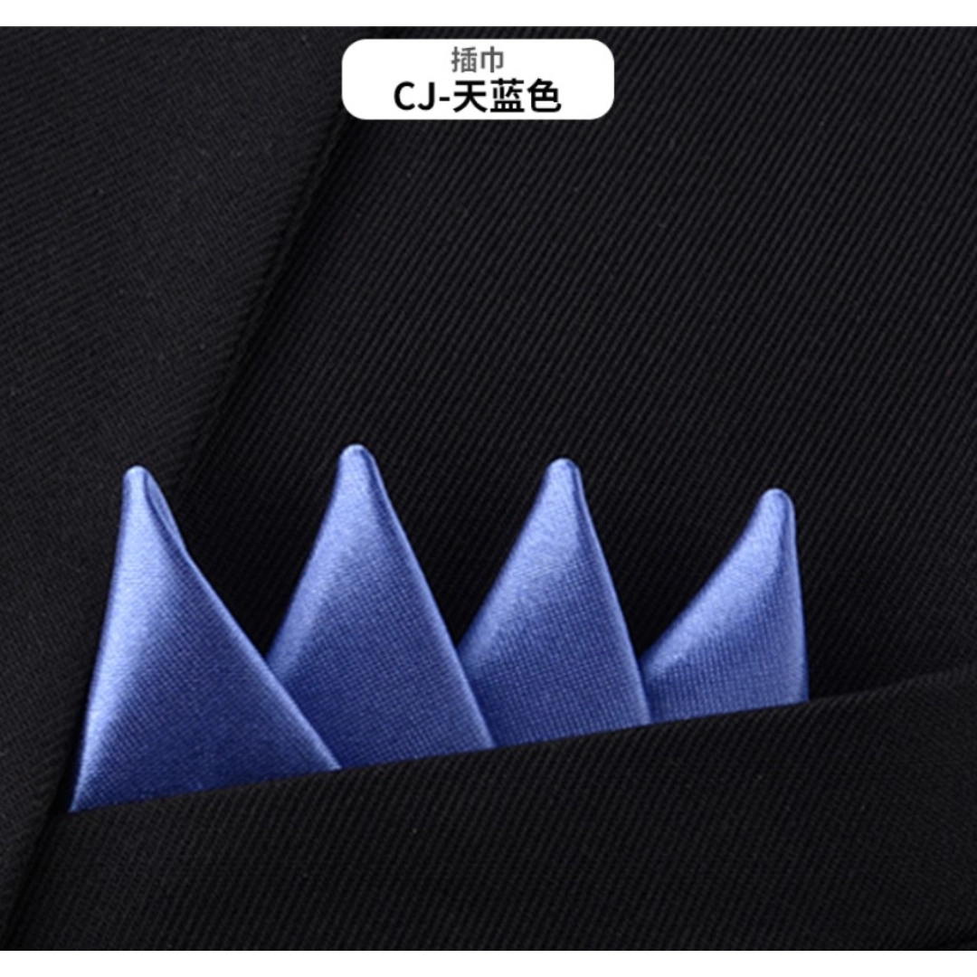 Pre-Folded Pocket Squares on Card – Easy Wear Handkerchiefs for Men's ...