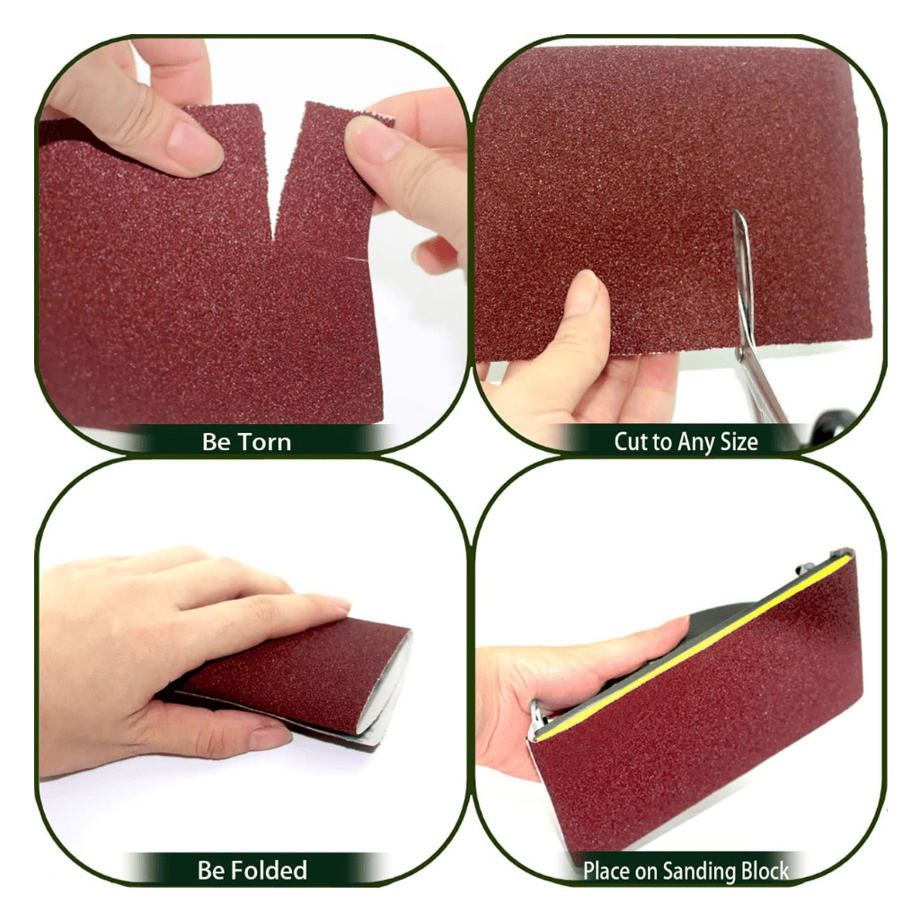 Emery Cloth Sanding Roll 60 grit, 6 inch wide Polishing Sandpaper For ...