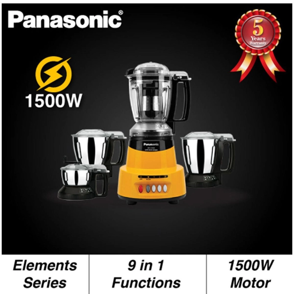 Panasonic MX-AV425 (Quartz yellow) 1500W Super Mixer Grinder