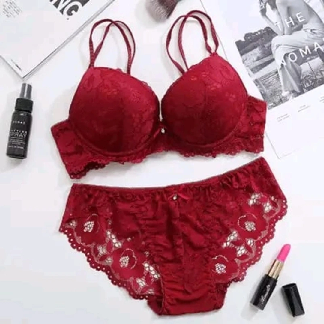 Giomi Root Bra Panty Set For Women – Cotton Comfort, Full Coverage ...