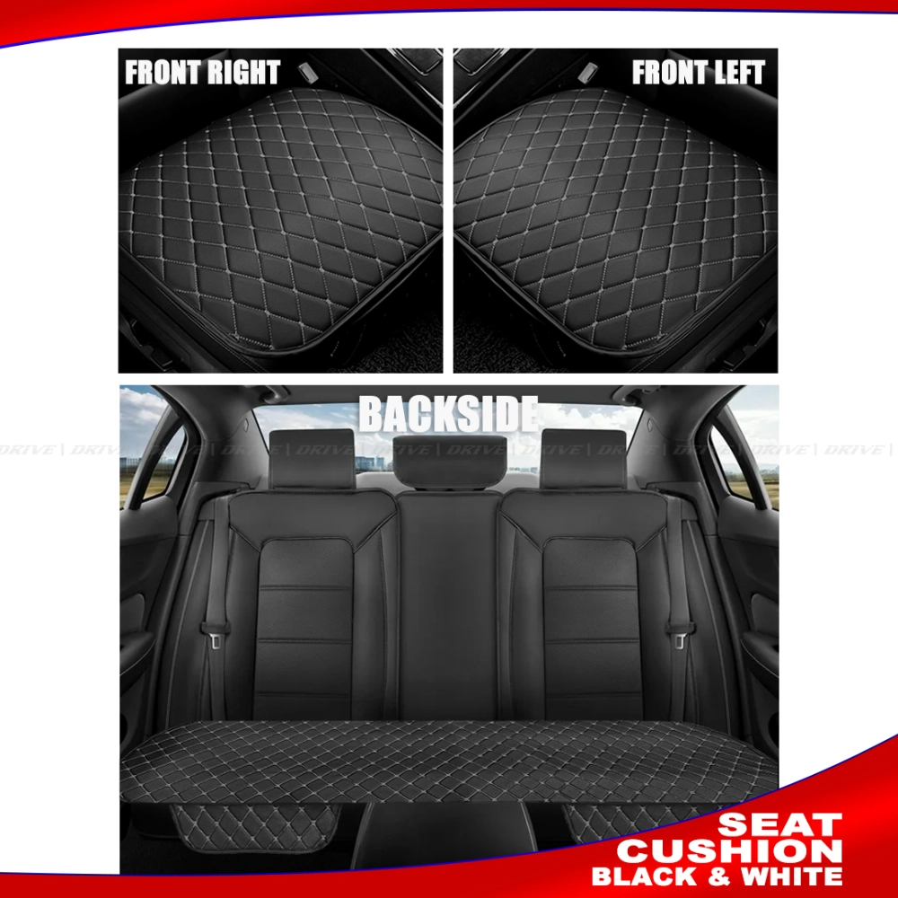 Car Half Seat Cushion,Car Seat Cover | Seat Cushion-3 Pc